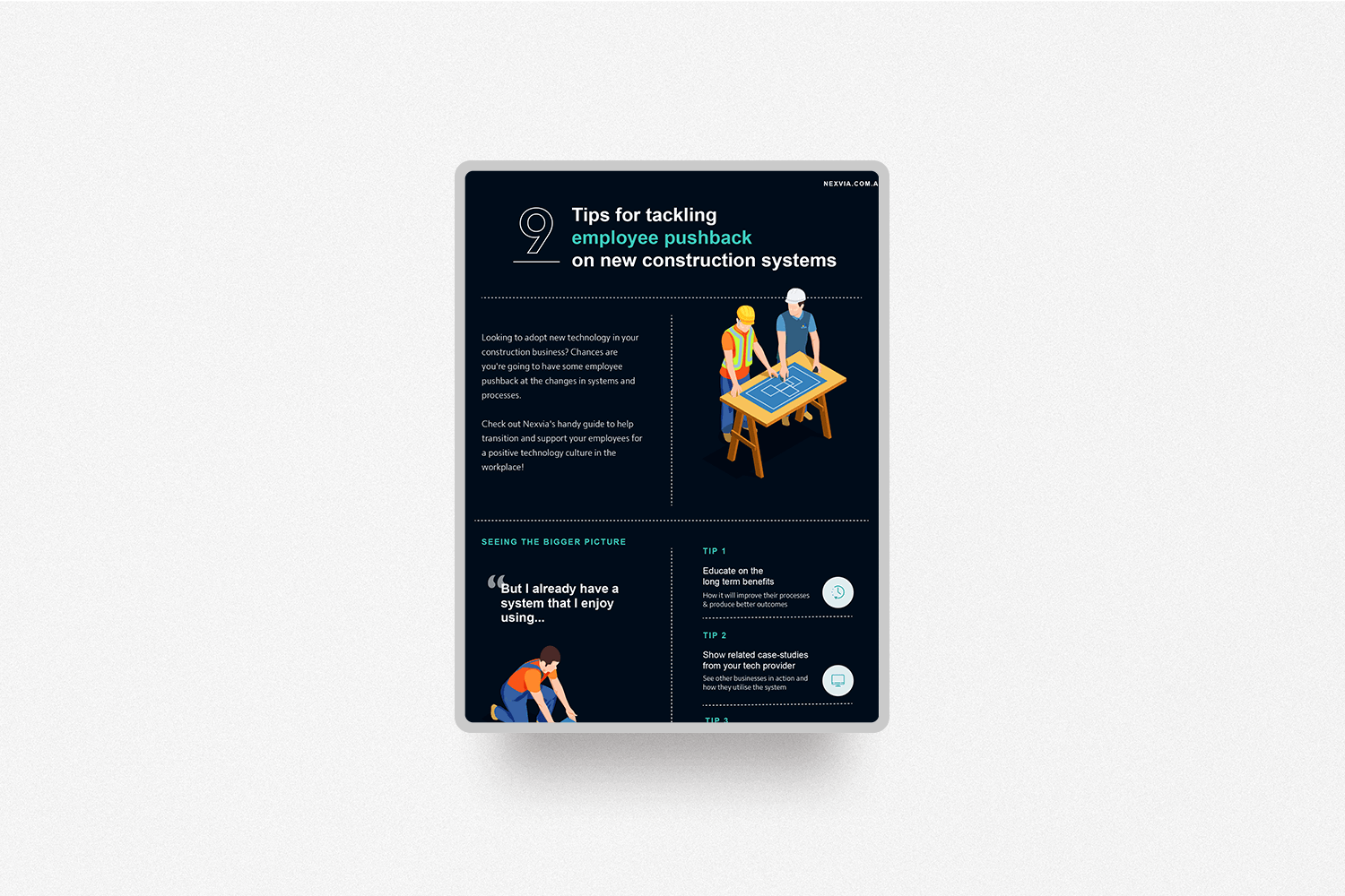 Infographic: 9 tips to tackling employee pushback